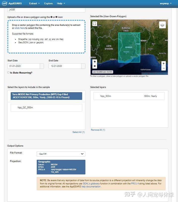 NPP 下载【下载完2000、2010、2020年的MOD17A3HGF.006的数据】 --记录 - 知乎
