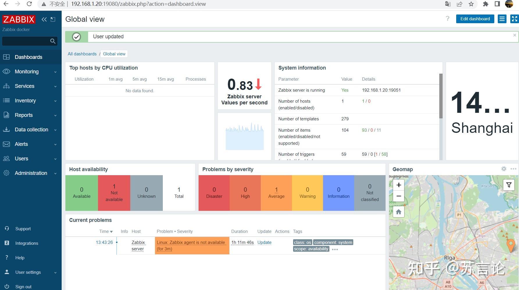 Docker 容器化部署zabbix Server和web Server 知乎 