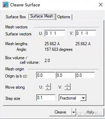 第十章第九小节：Materials Studio（MS）软件 表面构建器-Surface Builder （二） - 知乎