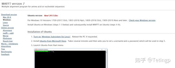 如何使用MAFFT v7.487进行多重序列比对（含windows系统安装步骤） - 知乎