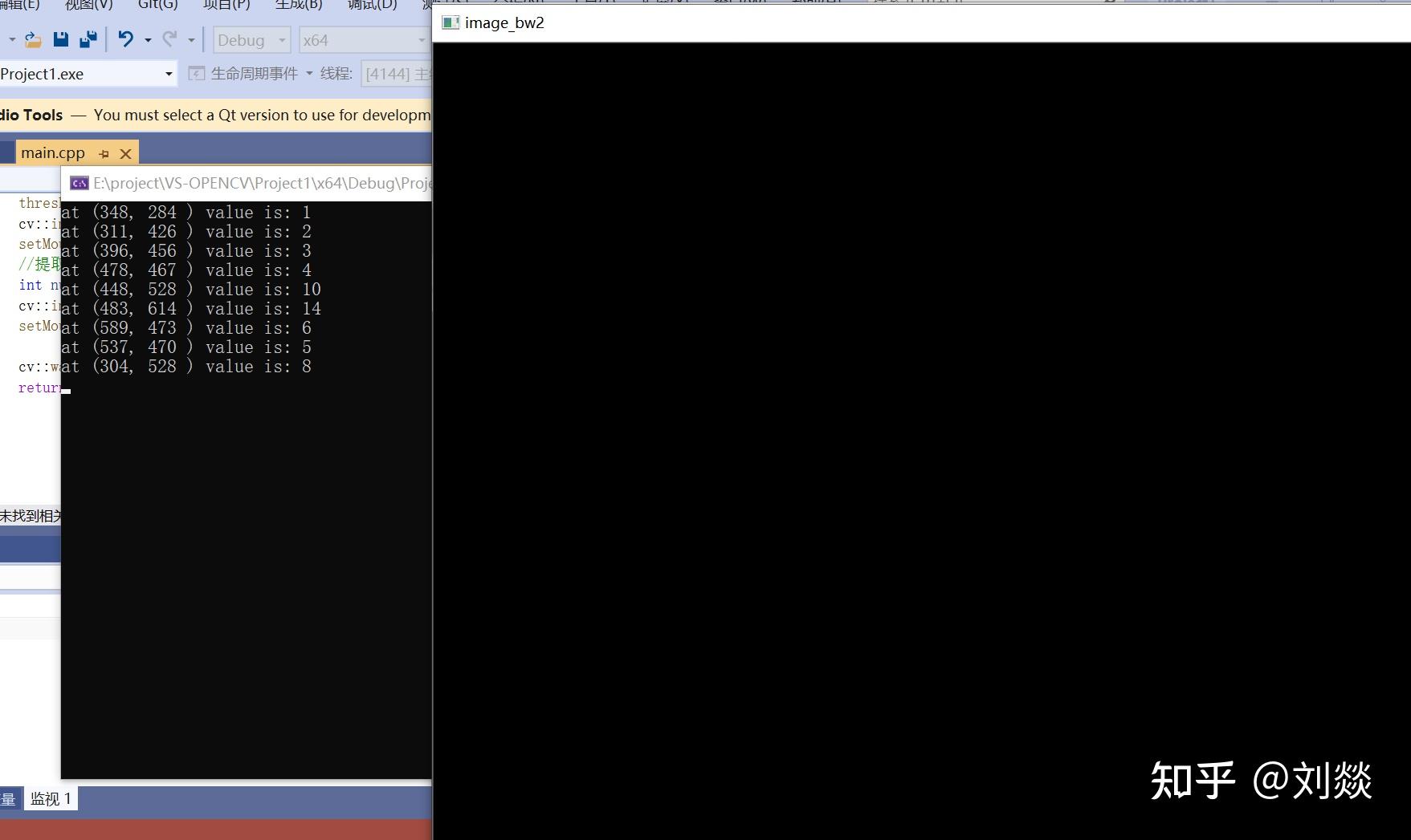 数字图像处理c Opencv:形态学图像处理 提取连通域 知乎