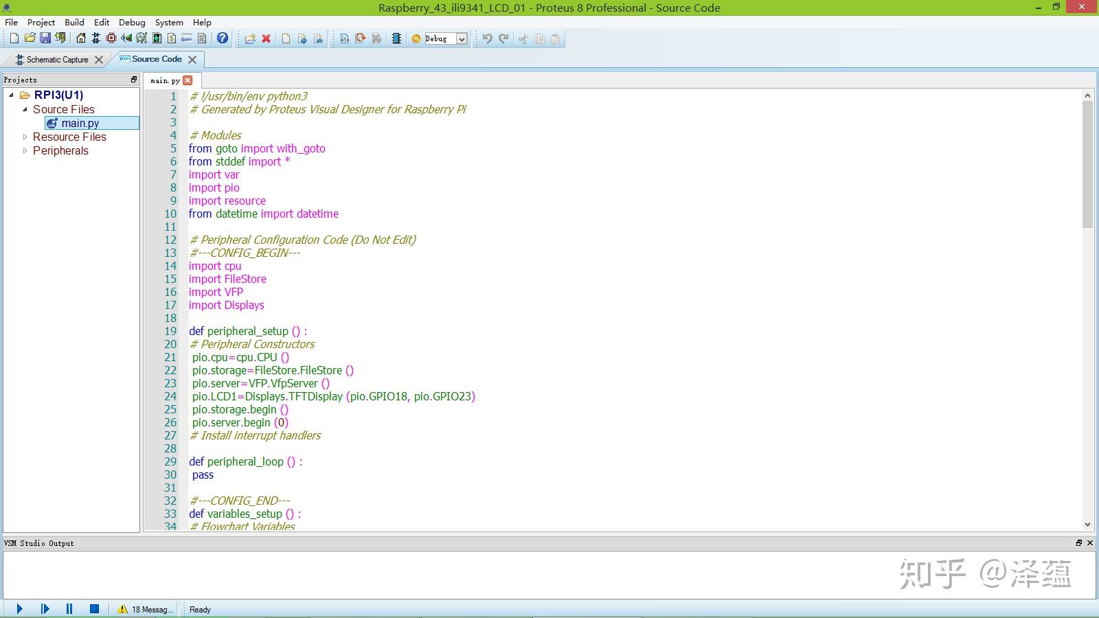 Proteus8.10 python编译器仿真Raspberry_系列_43_ili9341 - 知乎
