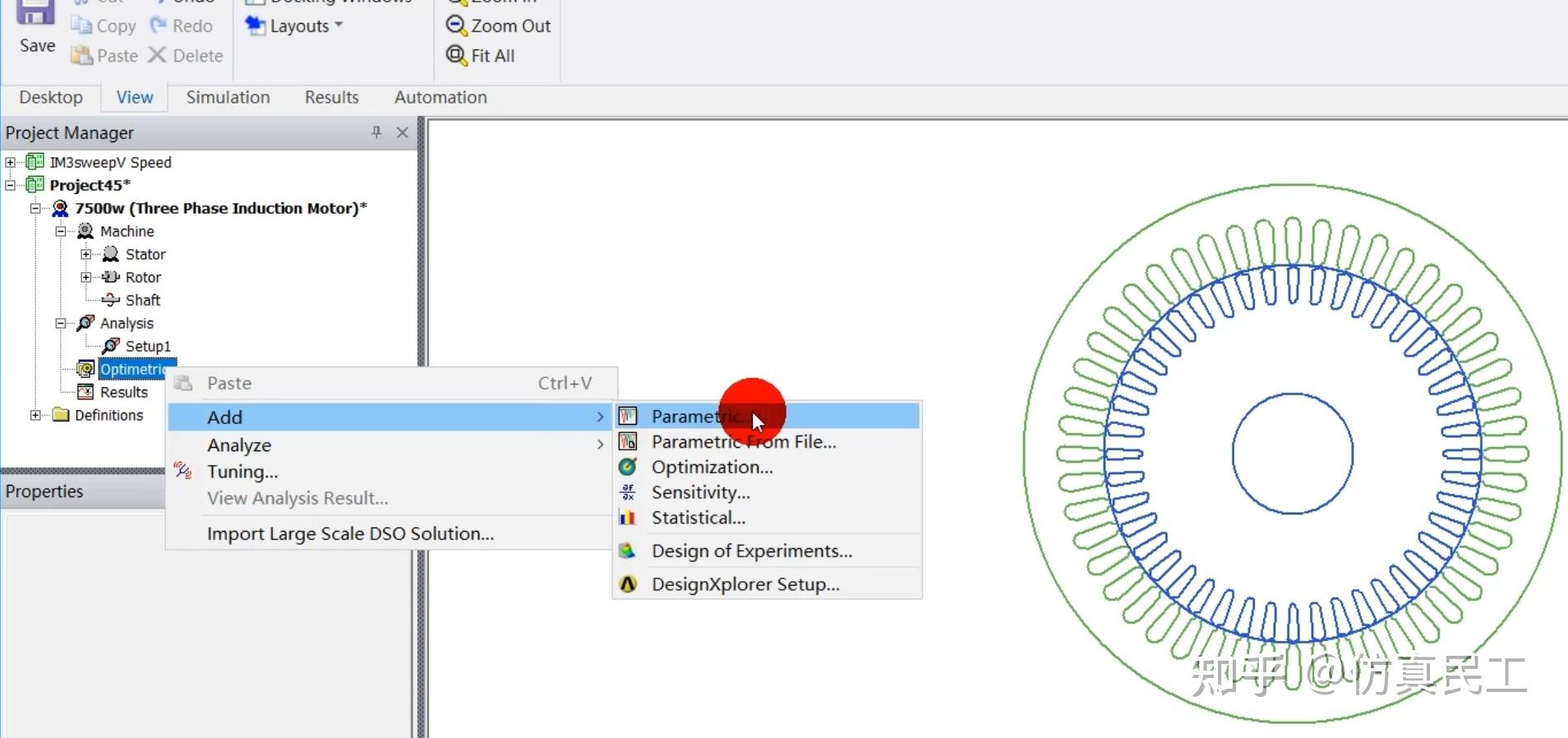 ANSYS RMxprt案例：调速三相异步电动机仿真分析 - 知乎