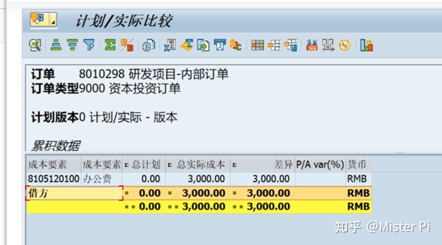 SAP 内部订单-投资订单结转处理 - 知乎