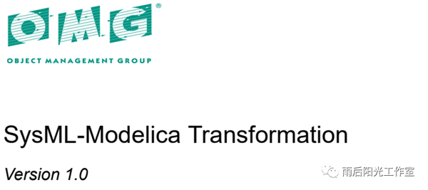 SysML Modelica转换标准概述 - 知乎