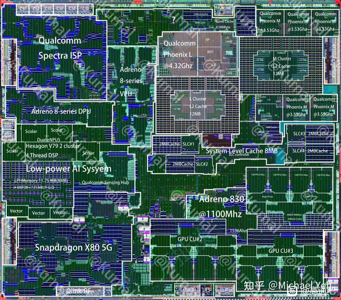 骁龙8 elite （gen4） die shot - 知乎