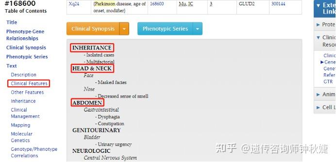 OMIM数据库使用方法简述 - 知乎