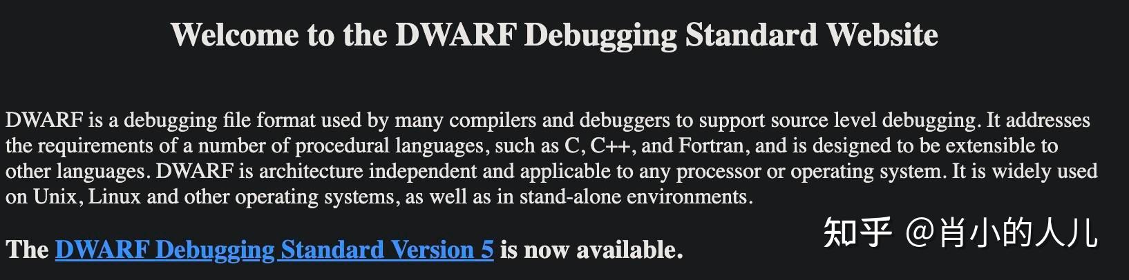 iOS 符号之 DWARF 和 dSYM - 知乎