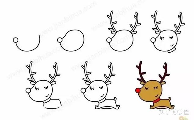 100多种超萌漫简笔小动物头像画法，值得收藏临摹！ - 知乎
