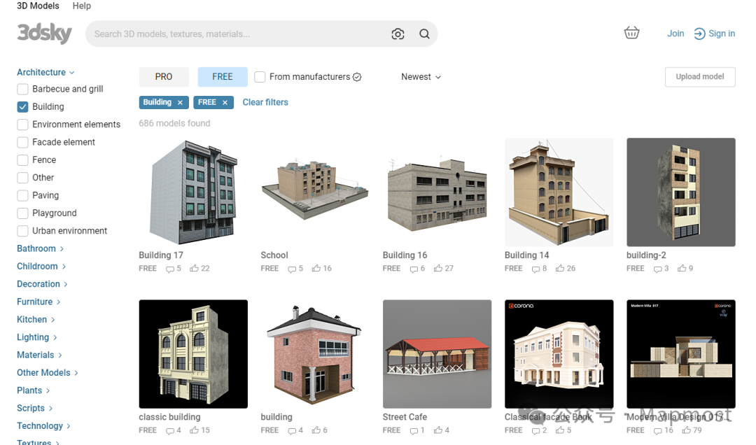 3D模型白嫖啦！这几个网站得收藏！ - 知乎