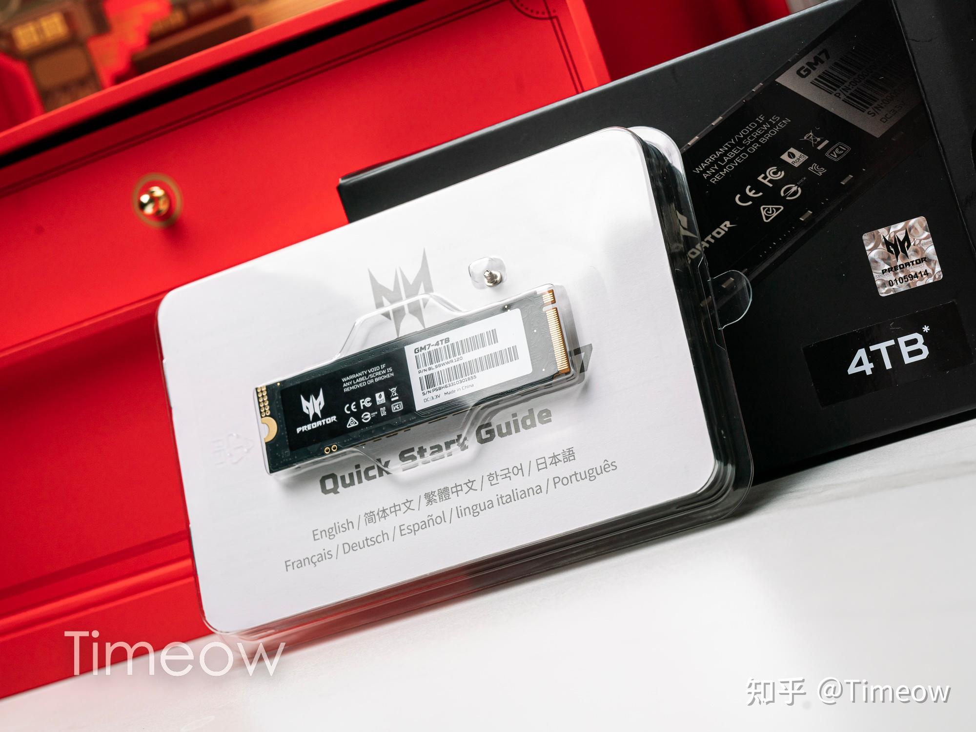 千元预算买4T大容量高端固态硬盘？宏碁掠夺者GM7 SSD评测体验分享 - 知乎