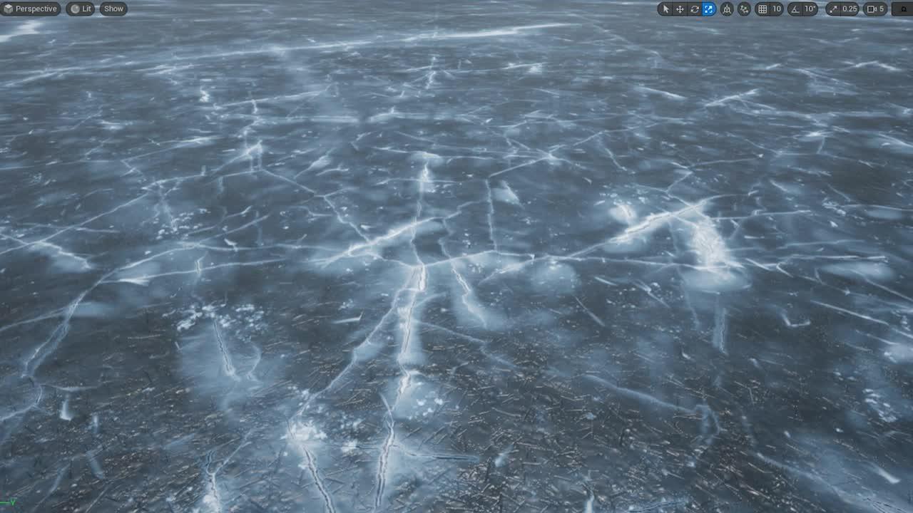 冰材质制作 Designer + UE5 - 知乎