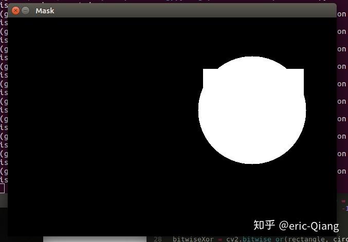 小强学python Opencv之-1 4 4掩膜mask及位运算(与、或、非、异或) 知乎