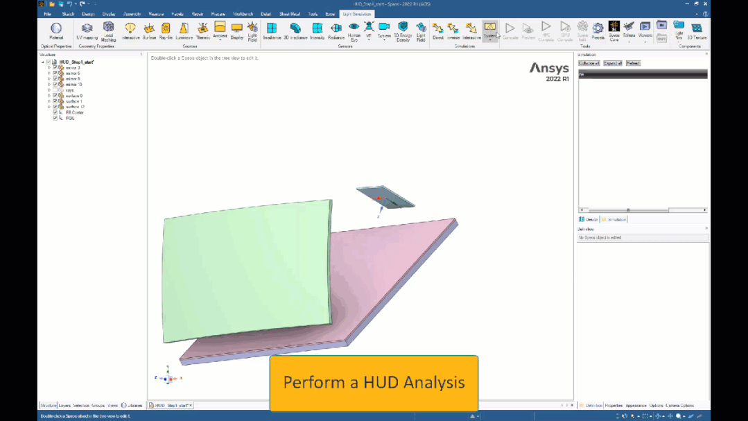 Ansys Zemax / Ansys Speos | 如何使用Ansys光学解决方案设计和分析 HUD系统 - 知乎