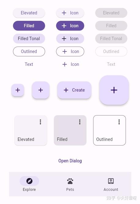 Flutter Material3风格、materialapp、themedata学习和实现 知乎