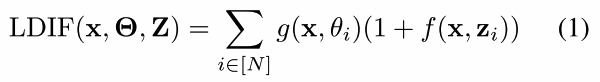 LDIF: 用于3D几何的局部隐式神经表示 - 知乎