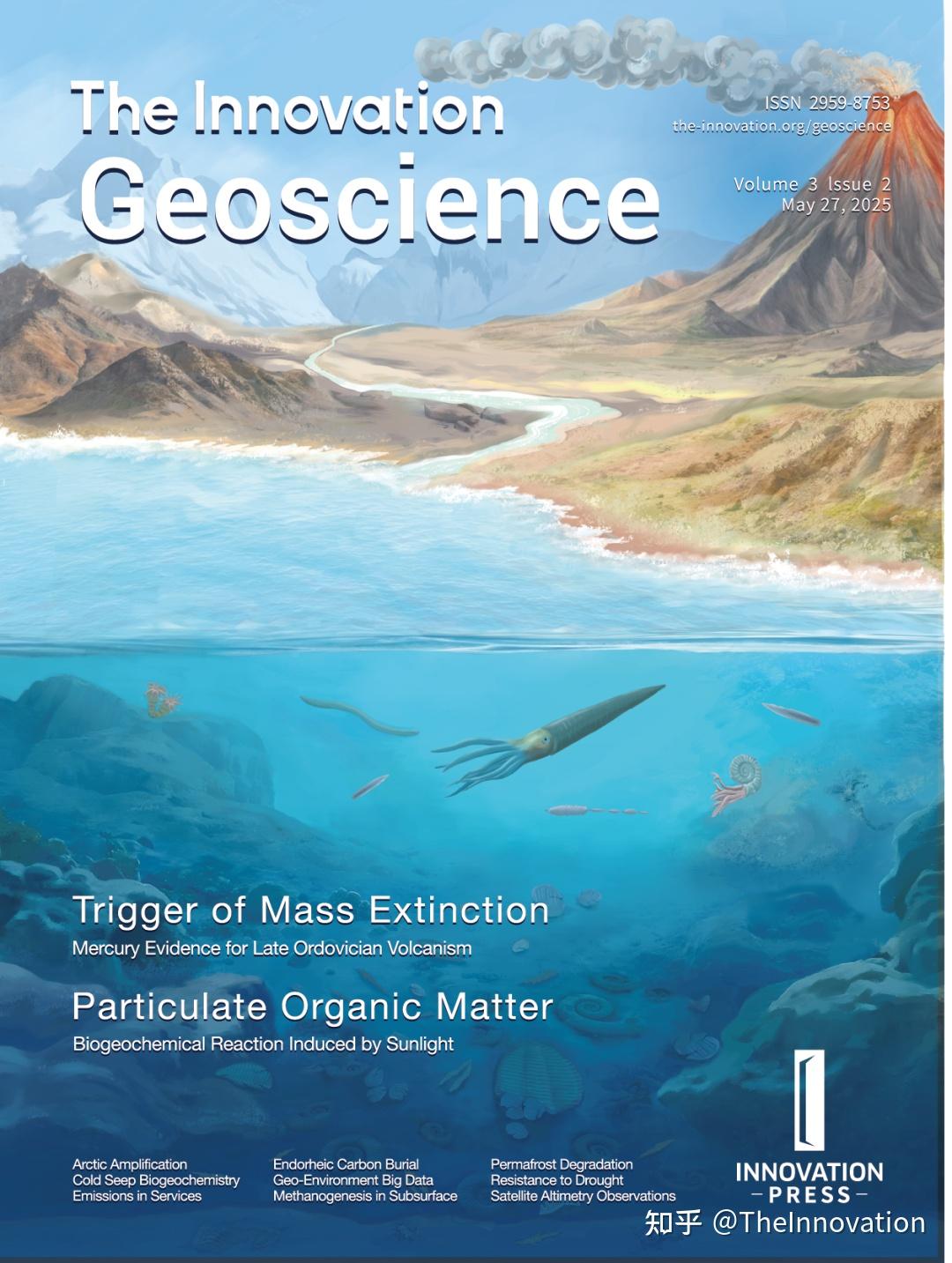 The Innovation Geoscience | Volume 3 Issue 2 Live Now - 知乎