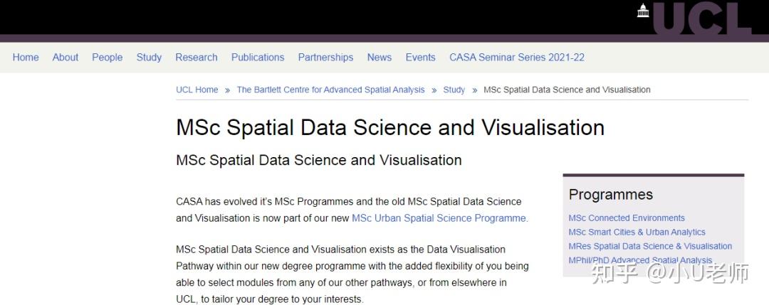 录取要求、录取率大揭秘！UCL——DS项目这么多，我该怎么选？ - 知乎