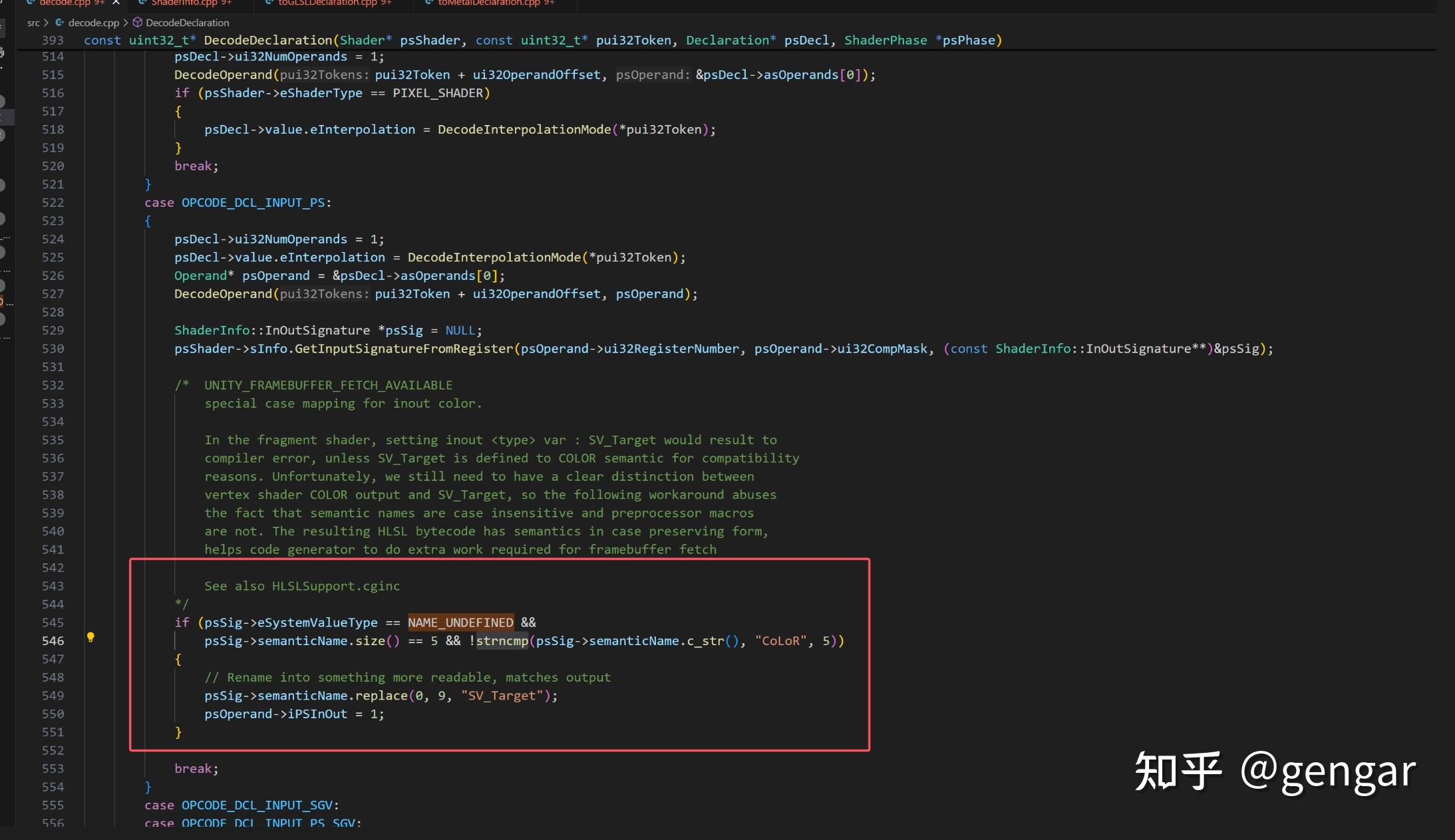 浅谈 Unity 中的 framebufferfetch - 知乎