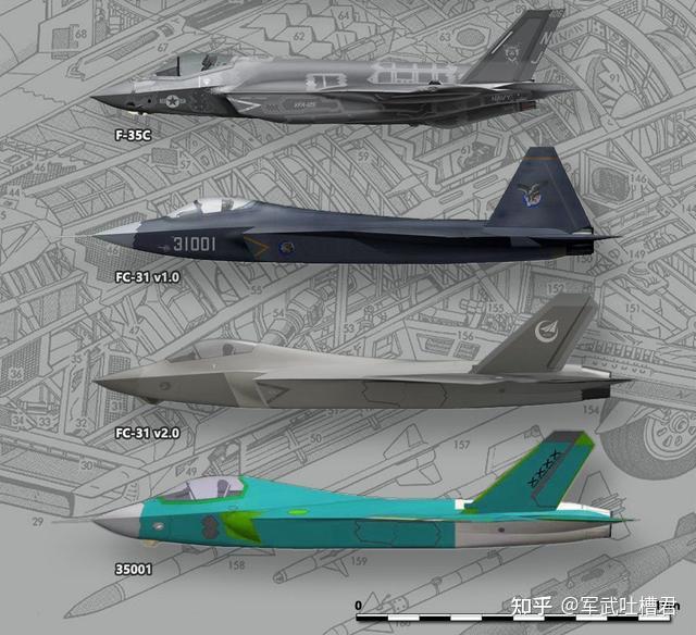 J35新照深度解读，除了涡扇19还有三个变化，未来潜力将超越F35 - 知乎