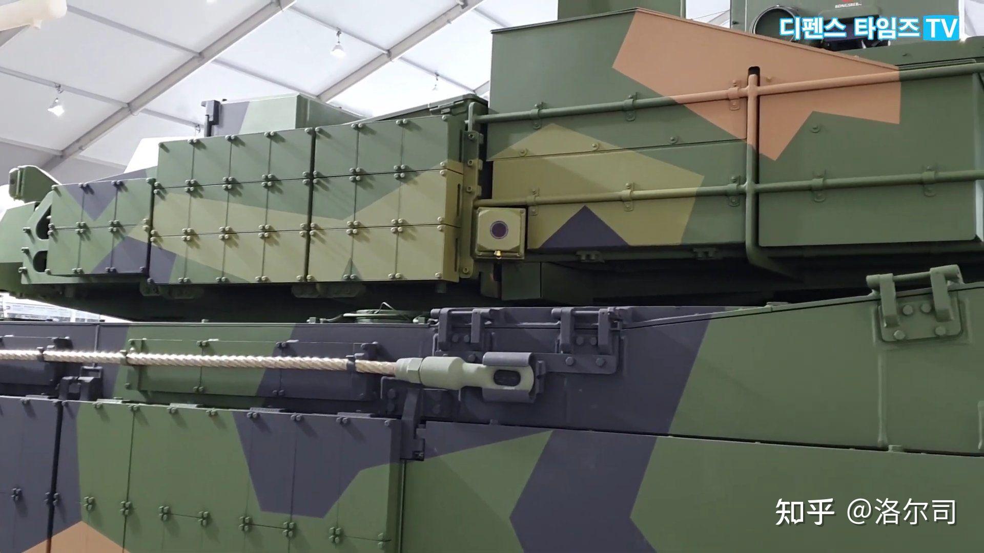 韩国K2NO坦克亮相AEDX - 知乎
