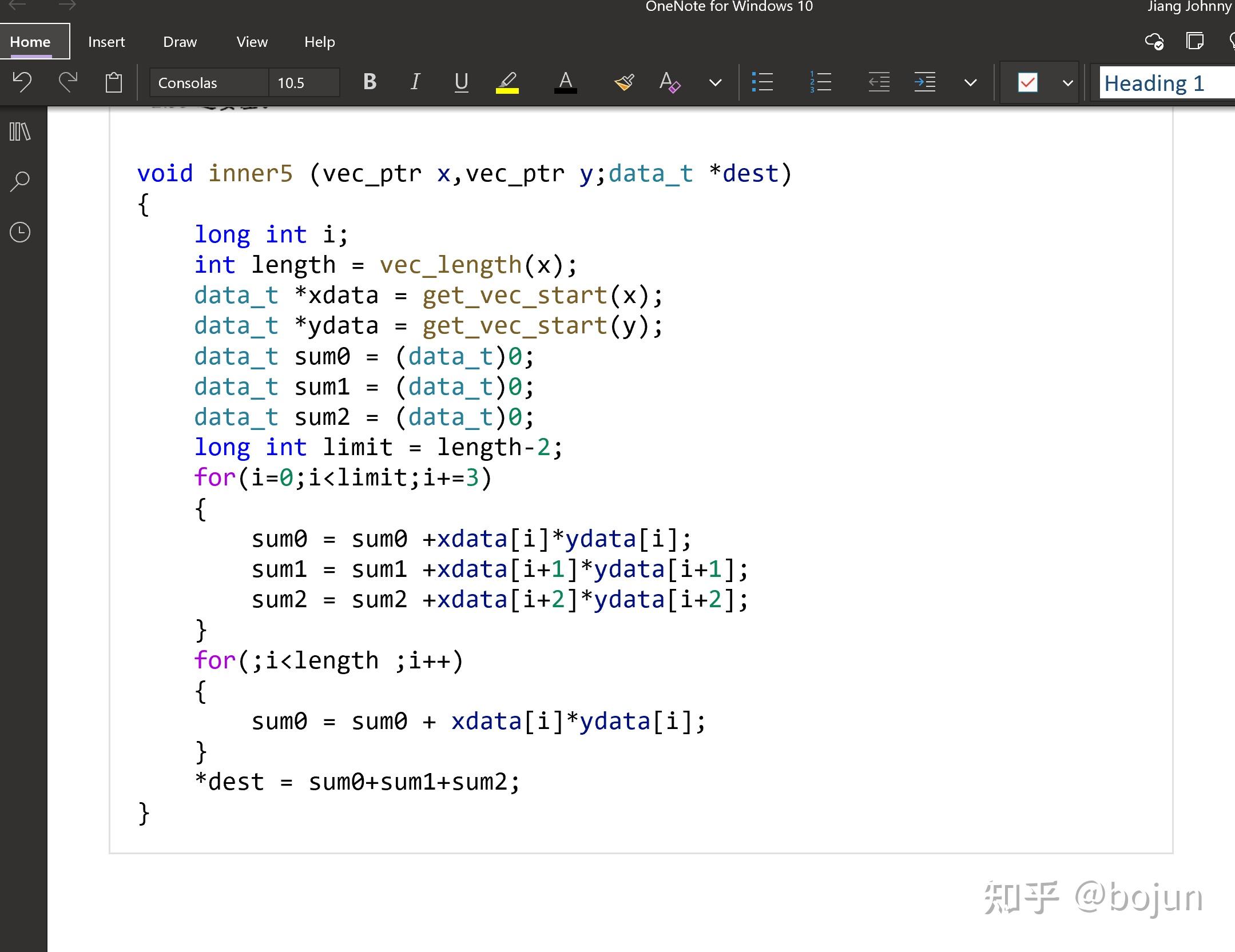 OneNote插入代码 - 知乎