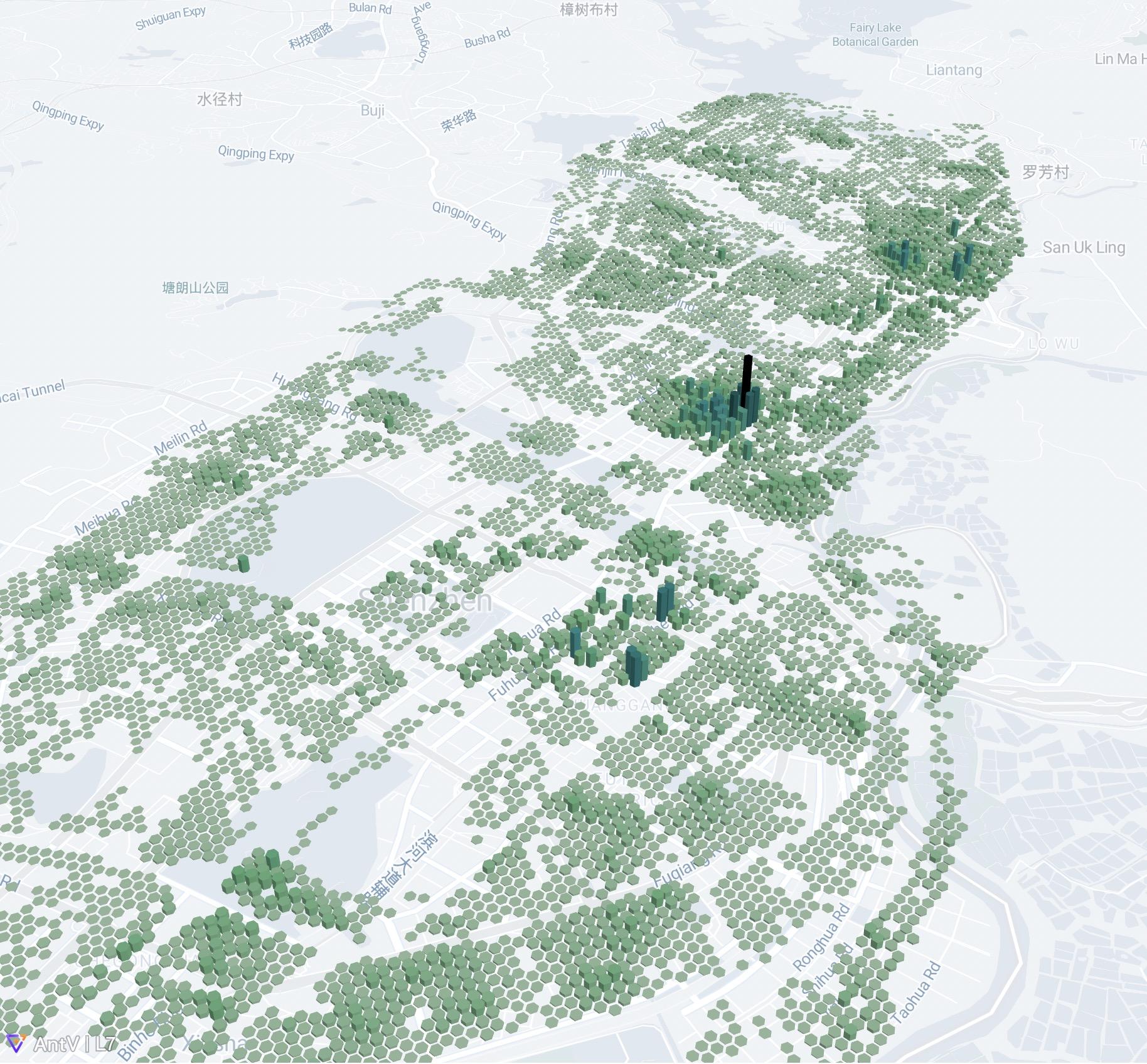 地理可视化就这么简单、酷炫，蚂蚁金服AntV 空间数据可视化引擎 L72.0发布 - 知乎