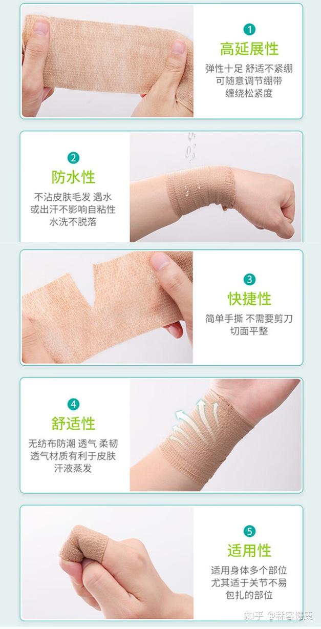 【有用的知识】弹力绷带的使用攻略 知乎