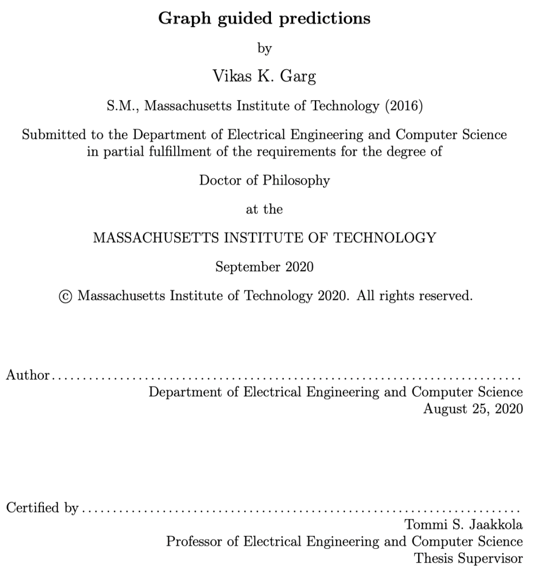MIT博士论文 | 图指导的预测（含GNN的泛化能力和表示能力分析） - 知乎