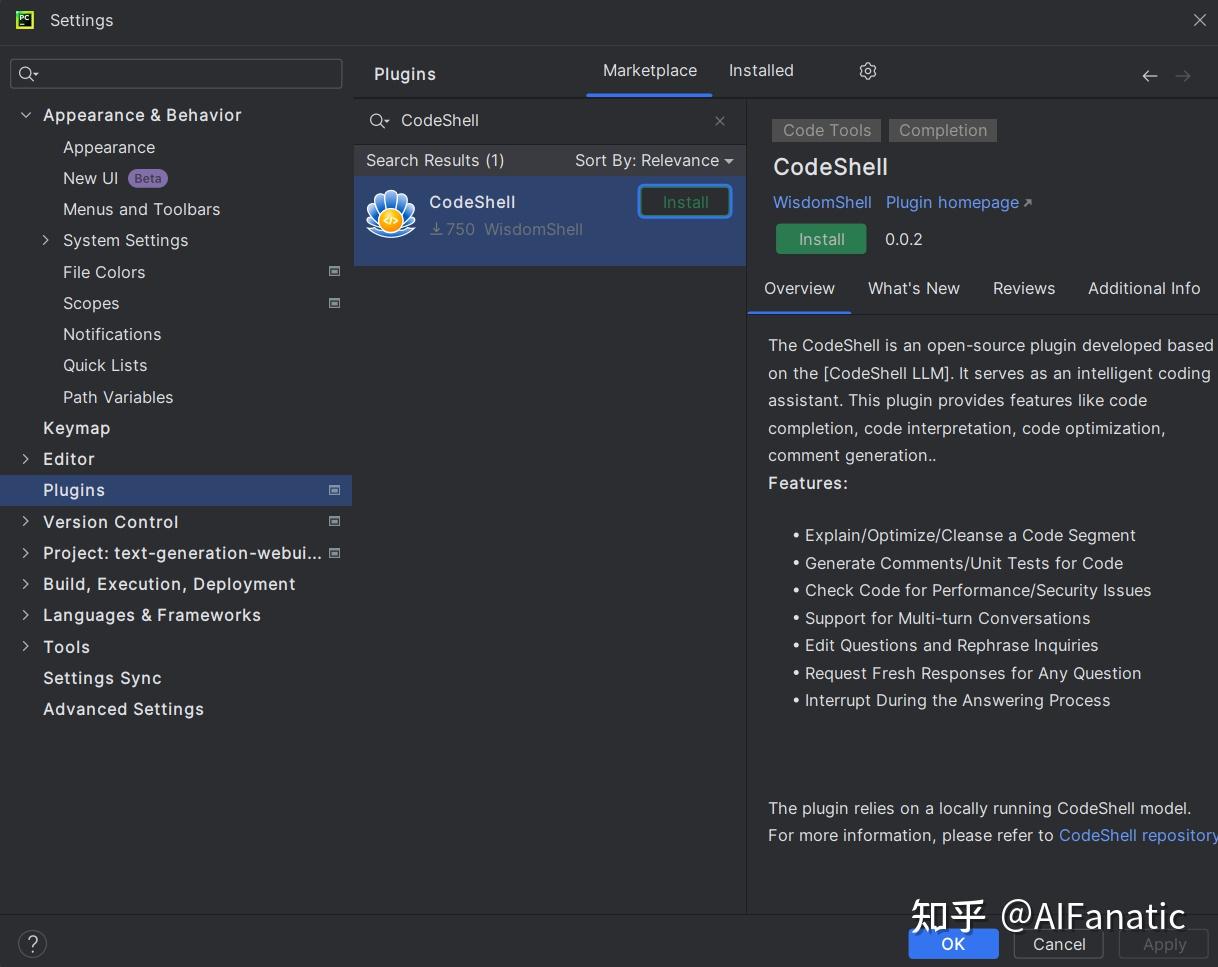 转载：从零开始，Mac Book本地化部署CodeShell大模型与智能代码助手 - 知乎