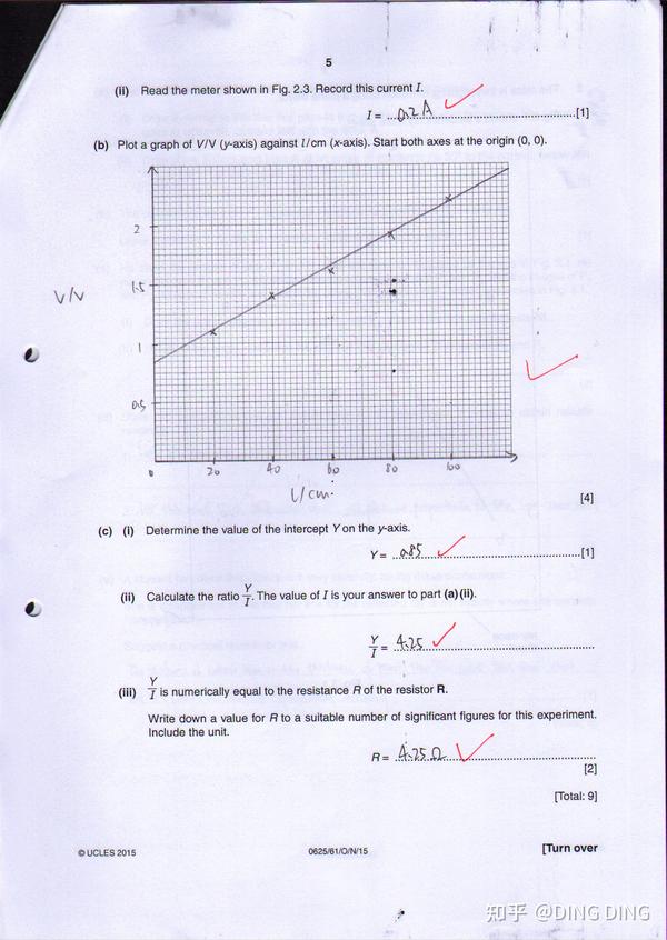剑桥国际CIE考试 IGCSE 物理 Physics(0625) 历年真题及手写答案（分享） - 知乎