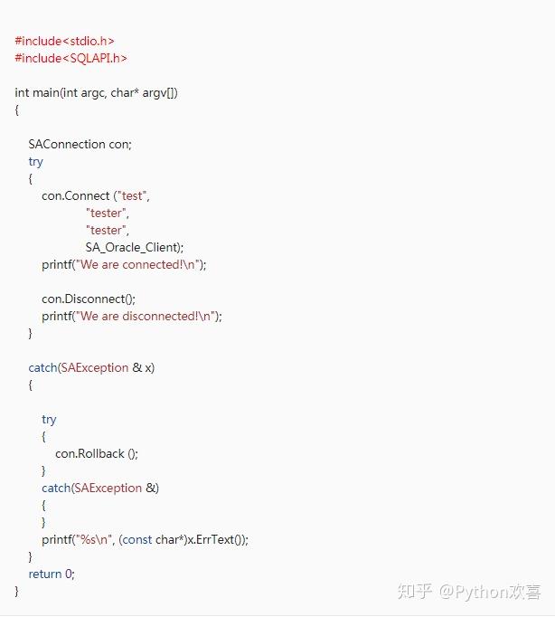 知识点！教你使用C / C ++的数据库连接 - 知乎