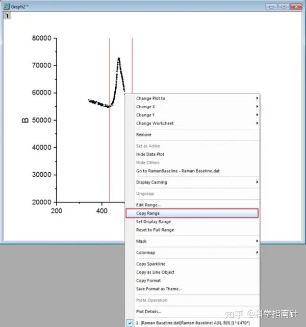 Origin如何从绘图中提取数据点 - 知乎