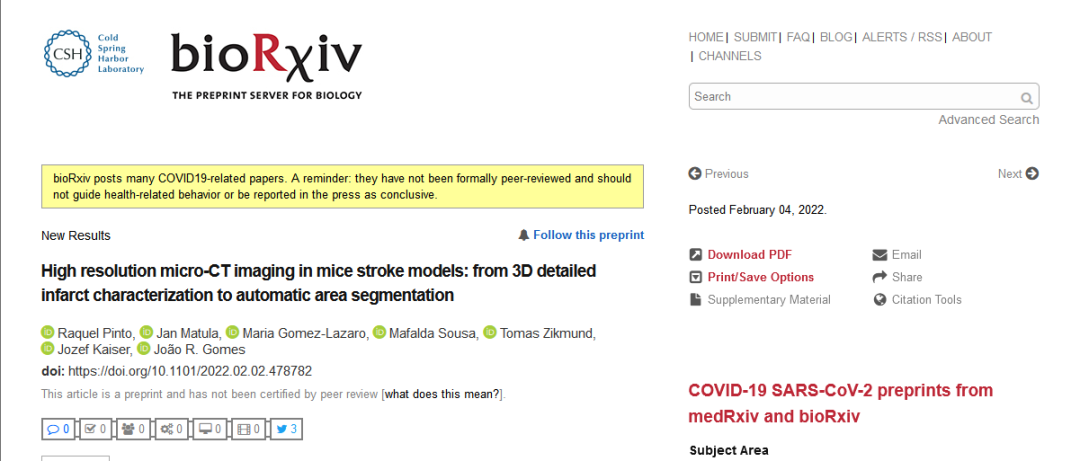 文献解读：小鼠中风模型 高分辨率micro-CT成像:从梗死表征到自动区域分割 - 知乎