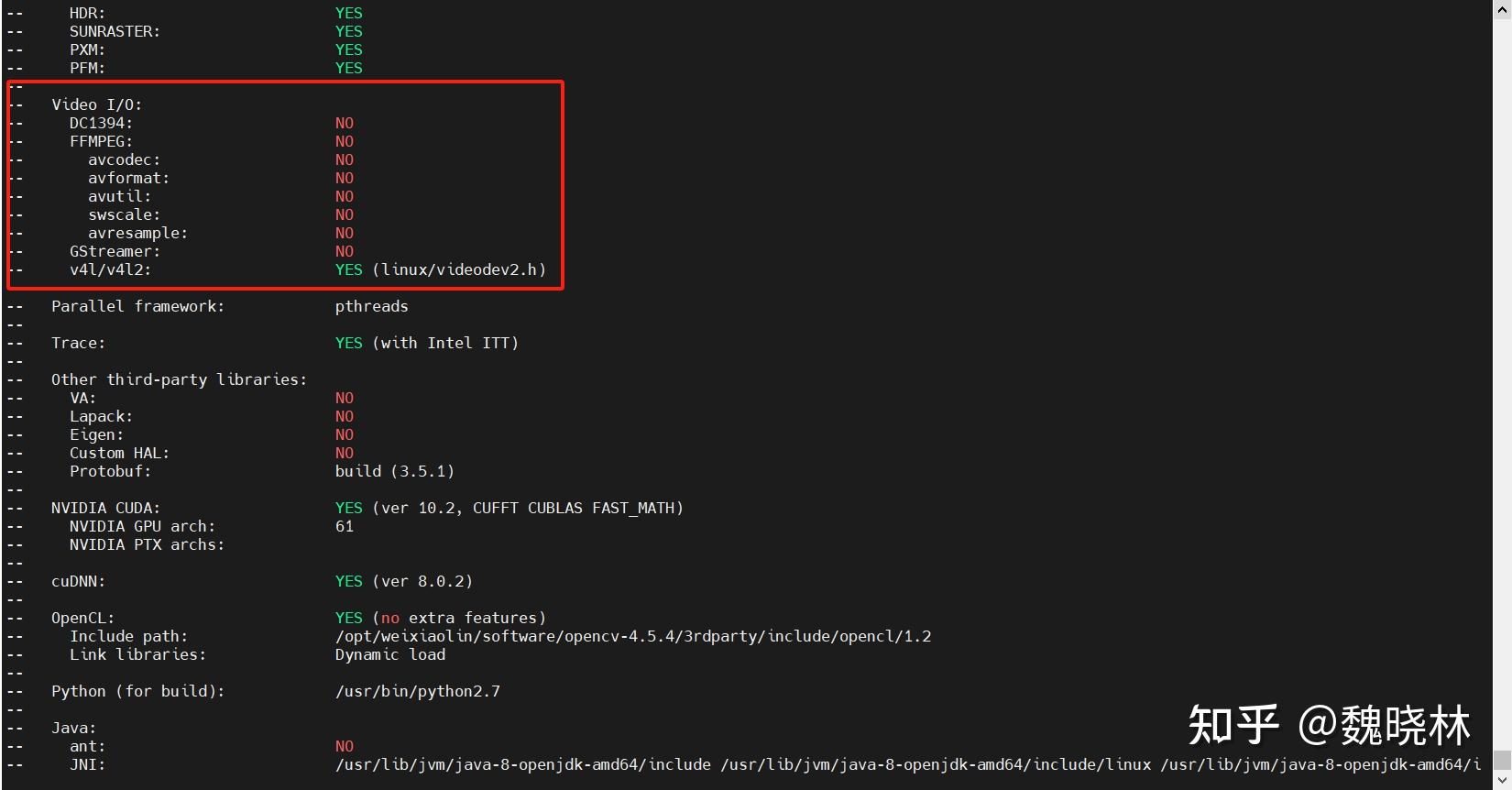 opencv4.5.4安装(CPU和GPU两种版本) - 知乎