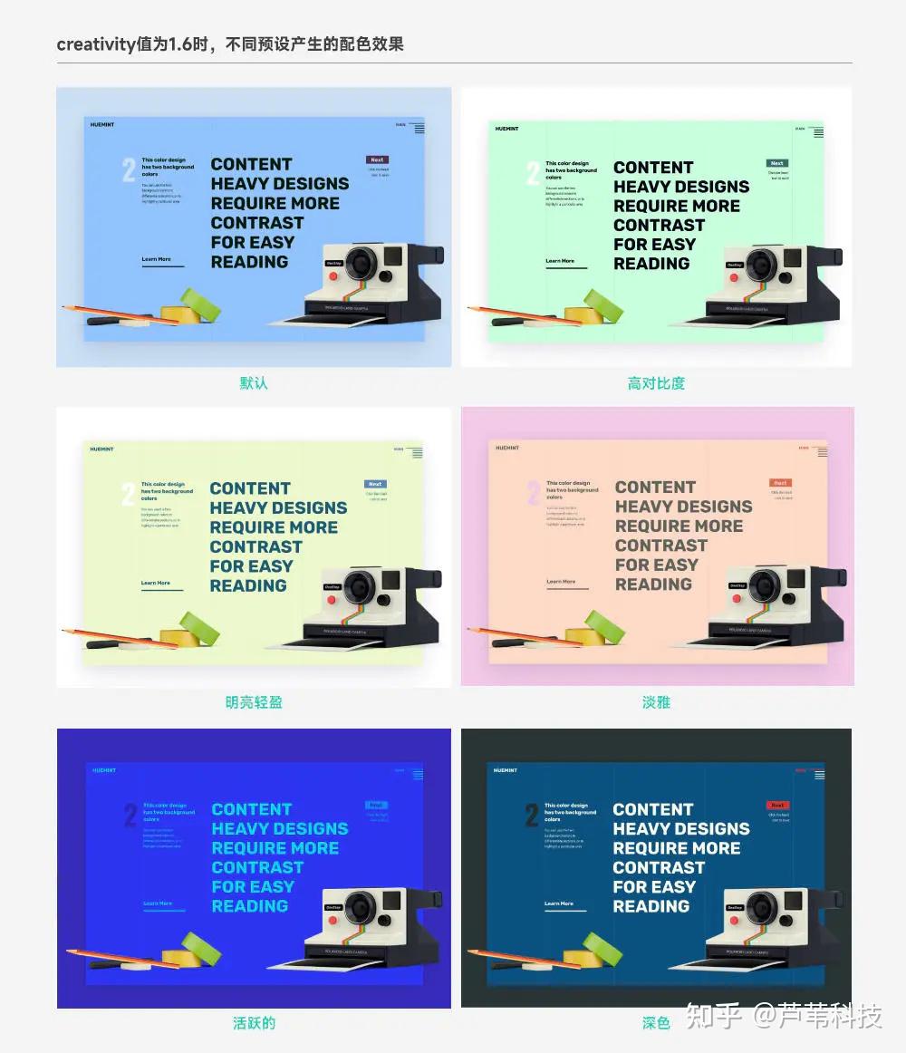 配色不用愁！可精准控制配色效果的AI神器Huemint - 知乎