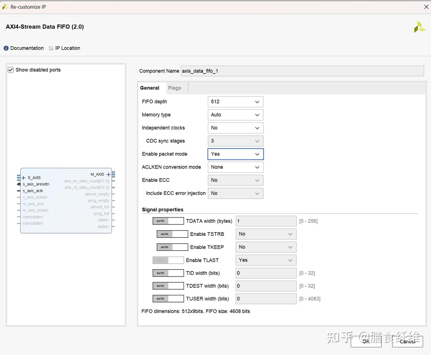 AXI4-Stream Data FIFO IP核 Packet模式与非Packet模式仿真对比 - 知乎