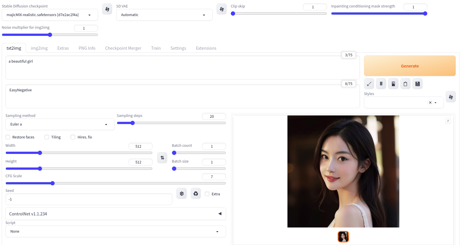 Google Colab运行Stable Diffusion Automatic1111 - 知乎