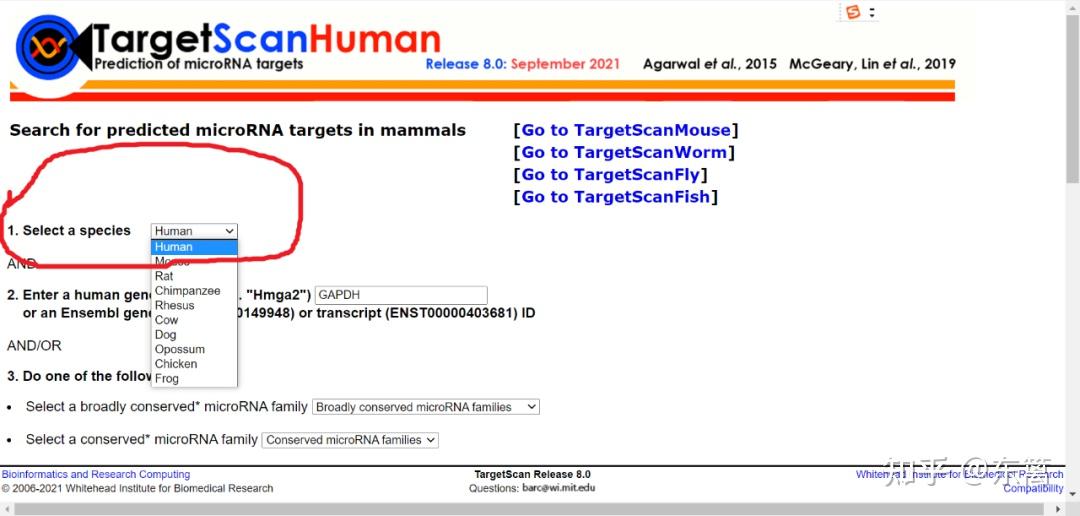 如何预测miRNA的靶基因（TargetScan） - 知乎