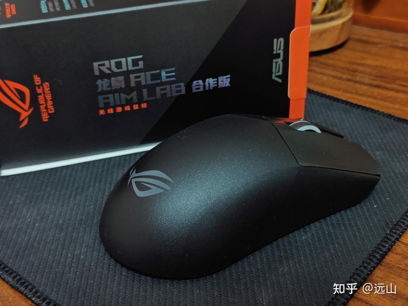 2023年618爆香FPS游戏鼠标:ROG龙鳞ACE X AimLab游戏鼠标实测