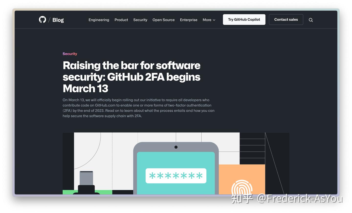 Github：设置二级验证（2FA） - 知乎