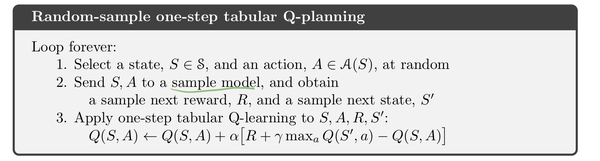 Intro to RL Chapter 8: Planning and Learning with Tabular Methods - 知乎