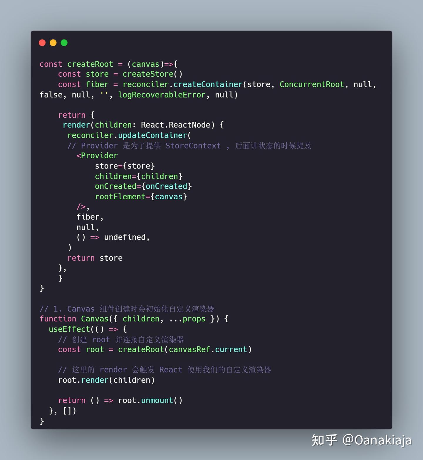 R3F (react-three-fiber) 源码阅读：how Fiber - 知乎