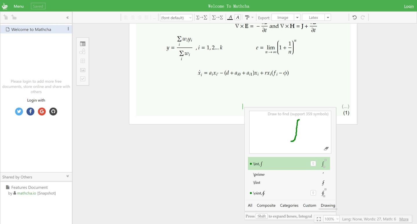 LaTeX公式——网页在线工具 - 知乎