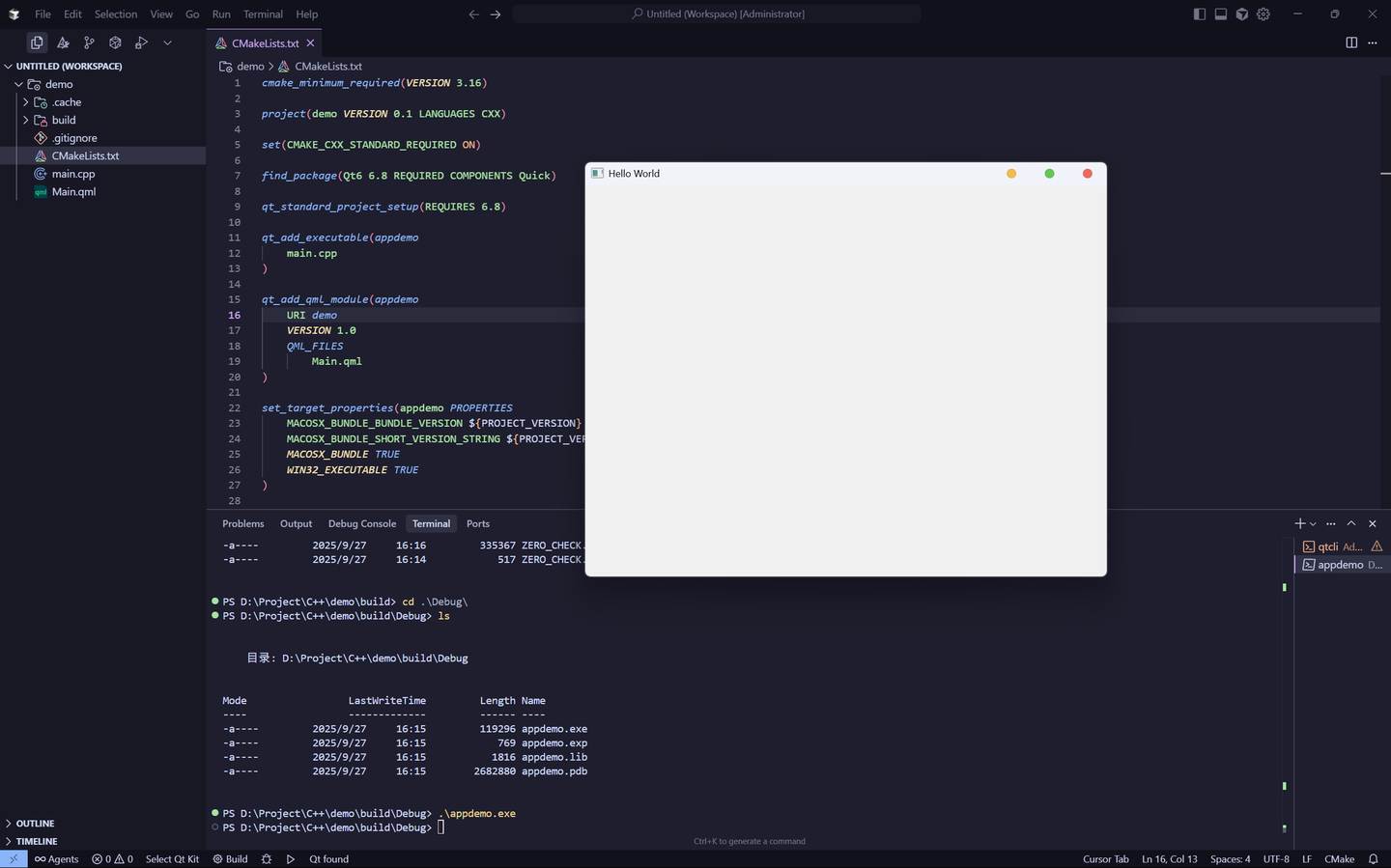 VS Code&Cursor 开发 QT_QML - 知乎