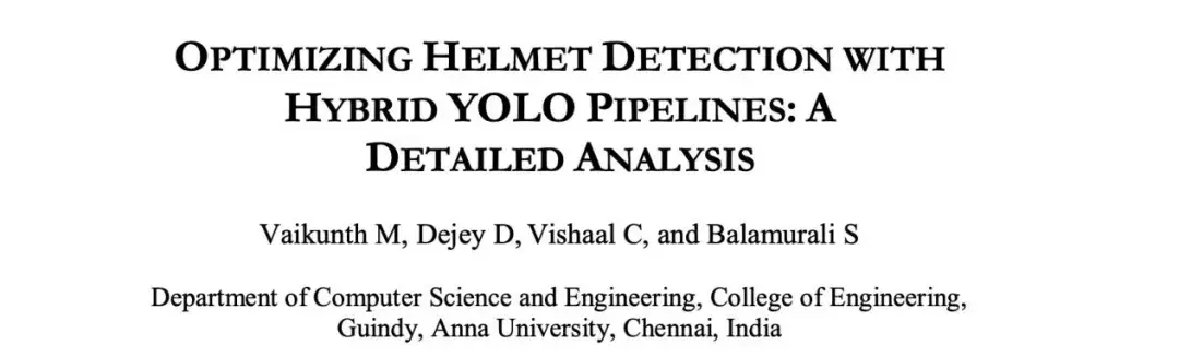 基于YOLOv8、v9、v11及混合模型的头盔检测深度解析 - 知乎