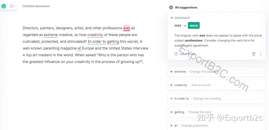 Grammarly使用教程-强大的英文写作/语法检查校对工具 - 知乎