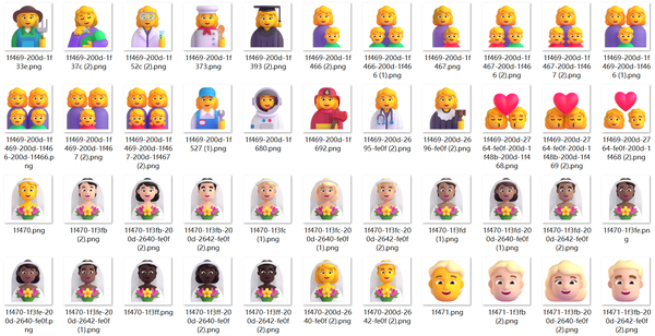 超好看：微软Fluent Design emoji表情包文件分享 - 知乎