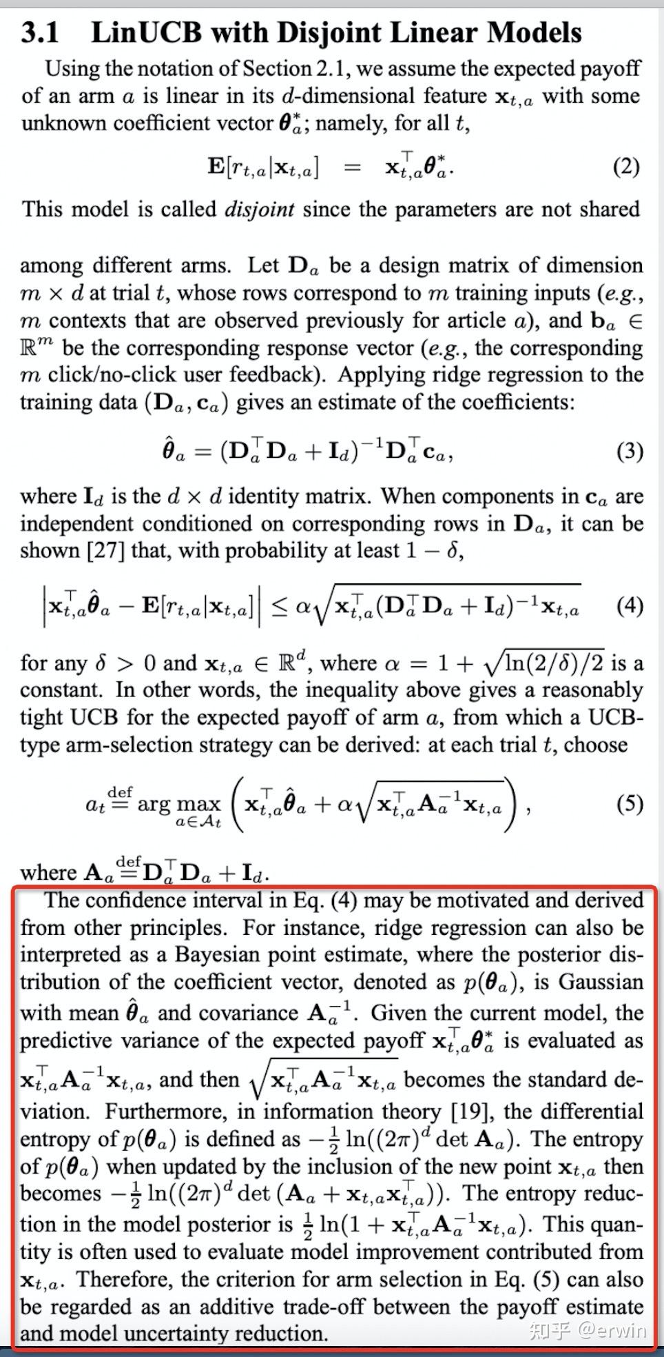 MAB系列2：Contextual Bandits: LinUCB - 知乎