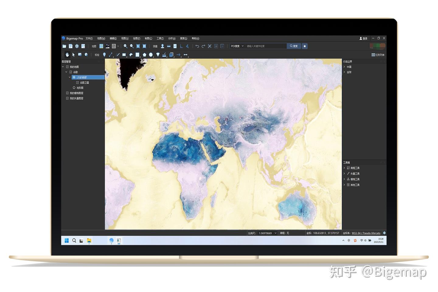 新GIS·新未来 | BIGEMAP国产基础软件功能及应用介绍 - 知乎